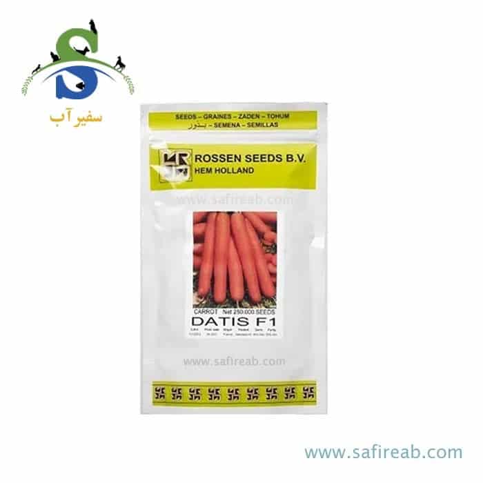 بذر هویج هیبرید داتیس روزن سیدز – فروشگاه اینترنتی سفیرآب